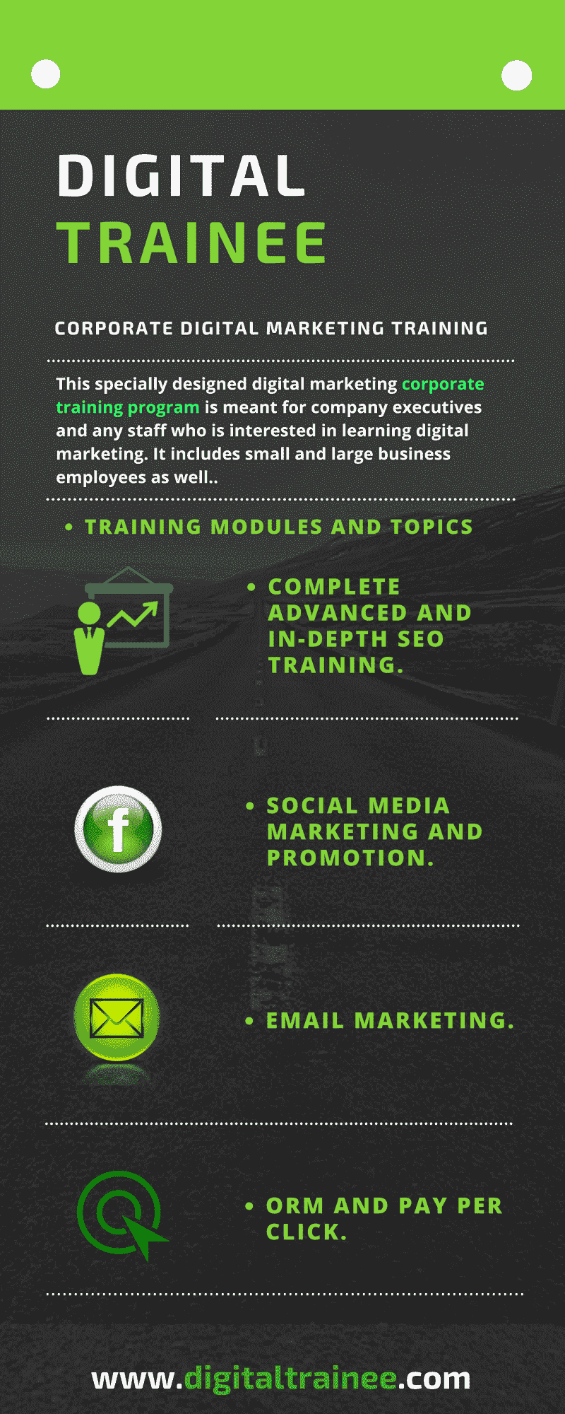 Corporate Practical Digital Marketing Training - Digital Trainee
